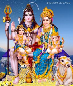 148+ God Shiv Parivar Images | Shiv Parvati Family Wallpapers Download ...
