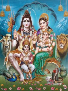 148+ God Shiv Parivar Images | Shiv Parvati Family Wallpapers Download ...